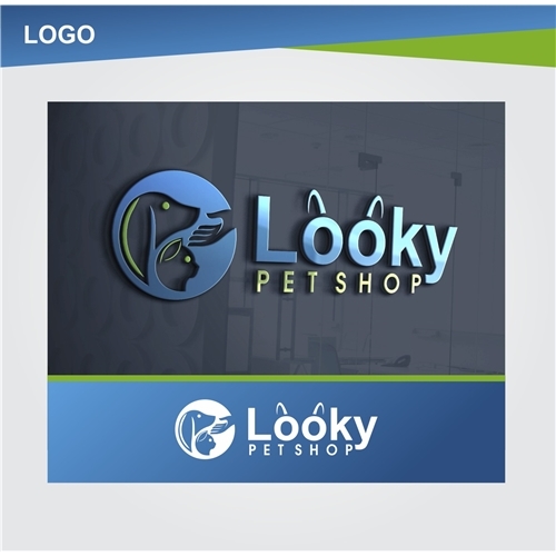 Looky pet shop | Criação de Logo e Papelaria (6 itens) Para Animais