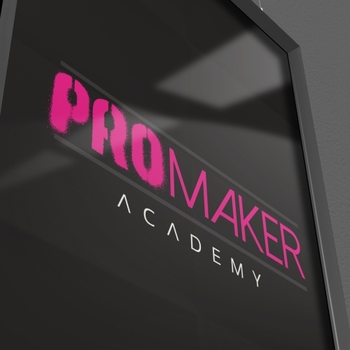 PROMAKER academy | Criação de Logo Para Educação & Cursos