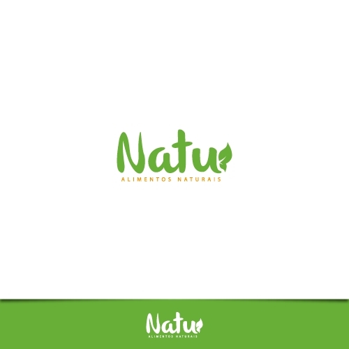 NATU | Criação de Logo Para Alimentos & Bebidas