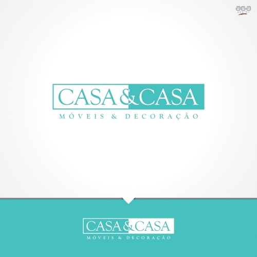 Casa & Casa | Criação de Logo Para Decoração & Mobília