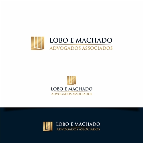 LOBO E MACHADO ADVOGADOS ASSOCIADOS S/S | Criação de Logo Para Advo...
