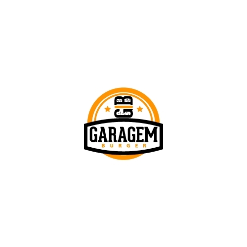 GARAGEM BURGER | Criação de Logo Para Alimentos & Bebidas