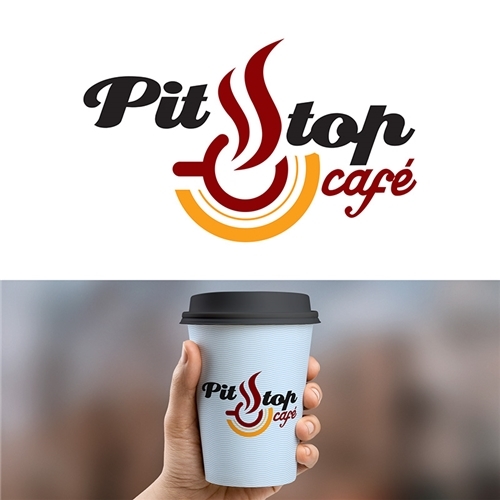 Pit Stop Café Ltda | Criação de Logo e Rótulo Para Alimentos & Bebidas