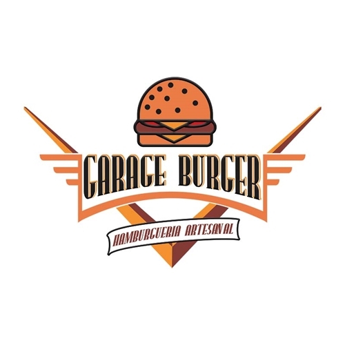 GARAGEM BURGER | Criação de Logo Para Alimentos & Bebidas