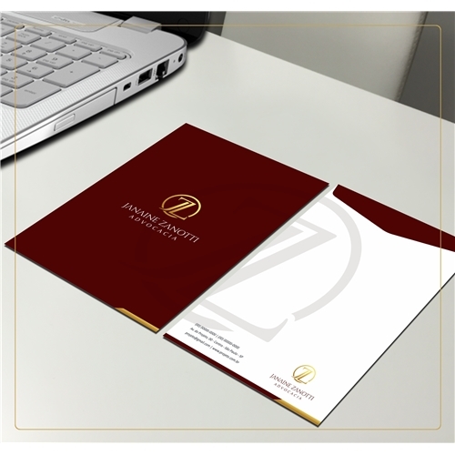 Janaine Zanotti/Advocacia | Criação de Logo e Papelaria (6 itens) P...