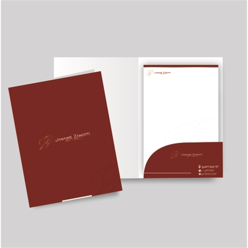 Janaine Zanotti/Advocacia | Criação de Logo e Papelaria (6 itens) P...