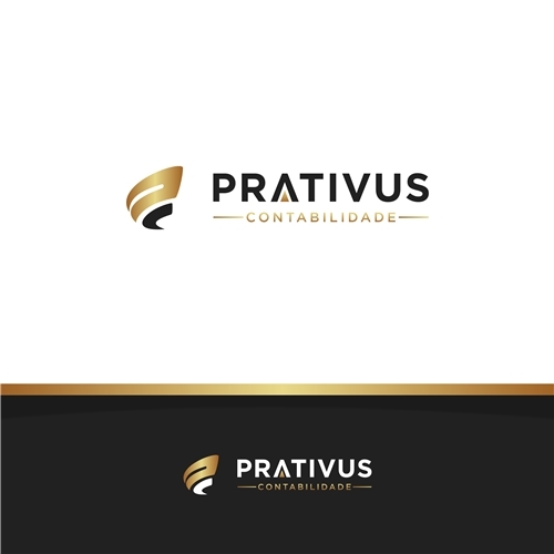 PRATIVUS CONTABILIDADE | Criação de Logo e Papelaria (6 itens) Para...