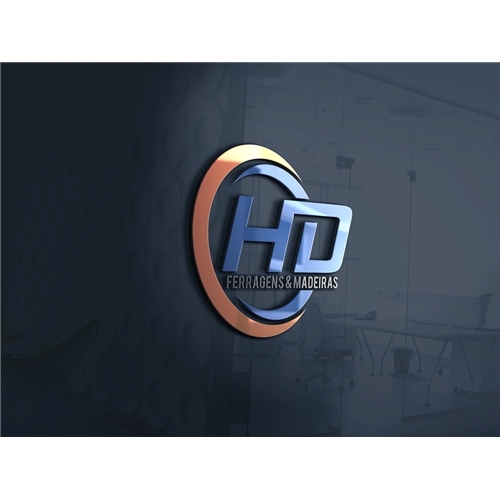 HD Ferragens e Madeiras Ltda | Criação de Logo Para Outros