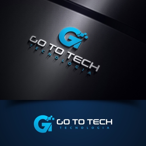 Go To Tech | Criação de Logo Para Tecnologia & Ciencias