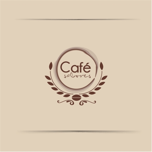 Café Sabores | Criação de Logo Para Alimentos & Bebidas