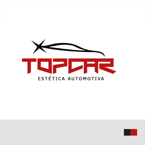 Top Car Estética Automotiva | Criação de Logo Para Automotivo