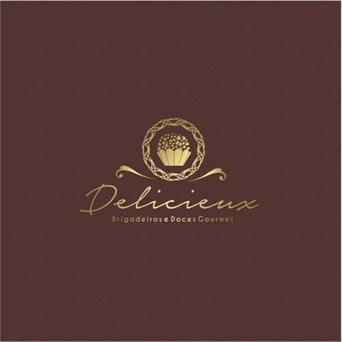 Delicieux - Brigadeiros e Doces Gourmet | Criação de Logo Para Alim...