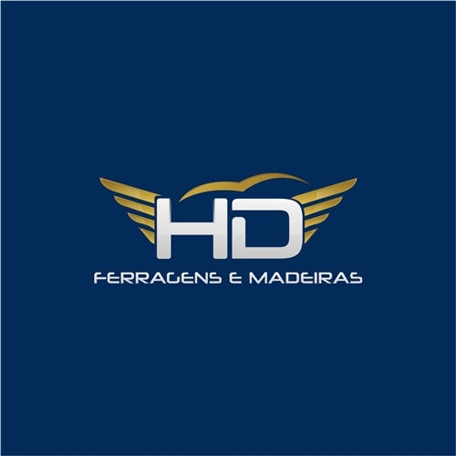 HD Ferragens e Madeiras Ltda | Criação de Logo Para Outros