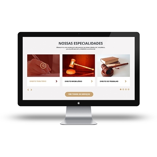 JANAINE ZANOTTI ADVOCACIA | Criação de Layout Web-Design Para Advoc...