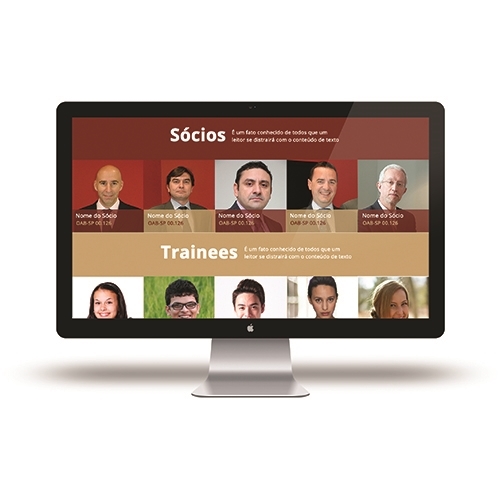 JANAINE ZANOTTI ADVOCACIA | Criação de Layout Web-Design Para Advoc...