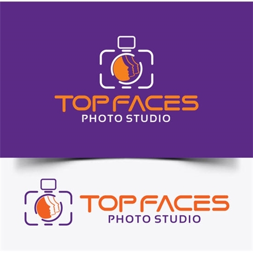 Top Faces Photo Studio | Criação de Logo Para Fotografia