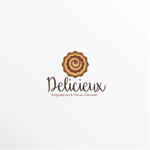 Delicieux - Brigadeiros e Doces Gourmet | Criação de Logo Para Alim...