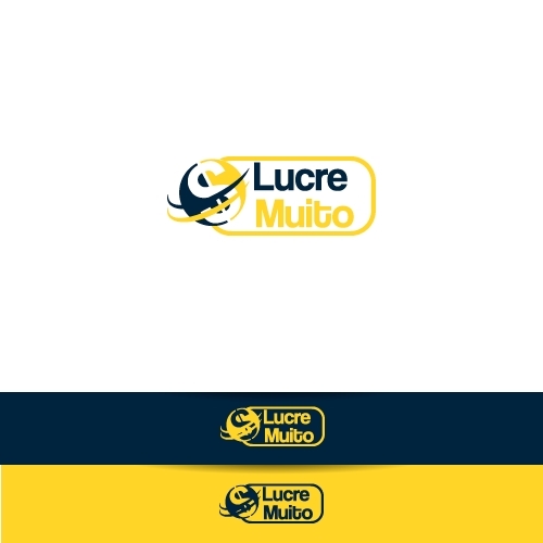 Lucre muito | Criação de Logo Para Marketing & Comunicação