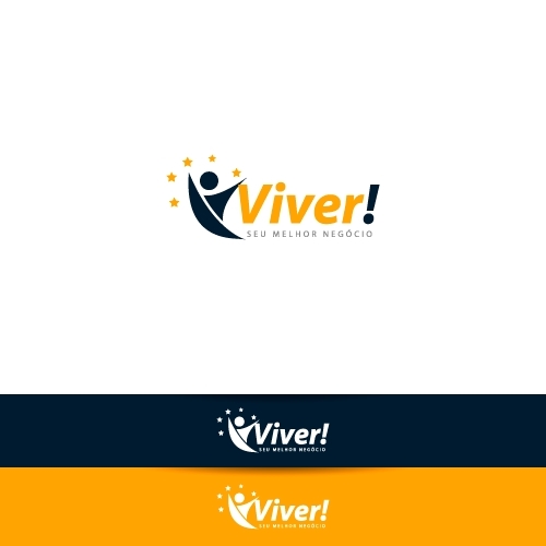 Viver! | Criação de Logo e Cartao de Visita Para Outros