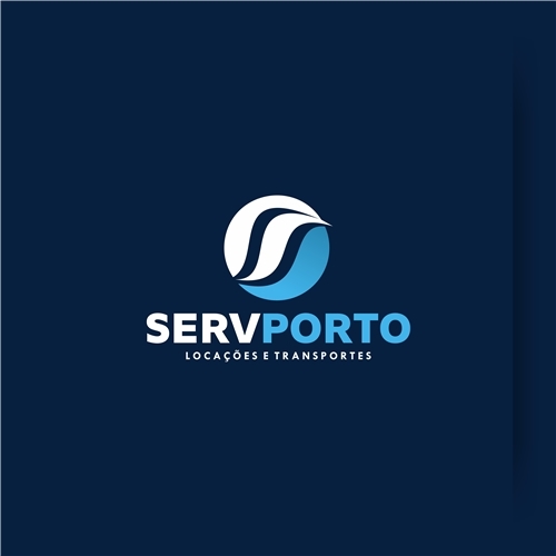 Servporto Locações e Transportes | Criação de Logo Para Logística,