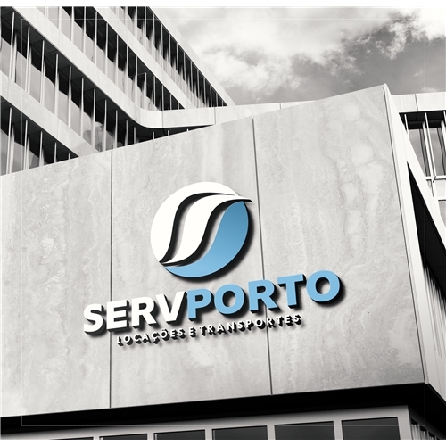 Servporto Locações e Transportes | Criação de Logo Para Logística,