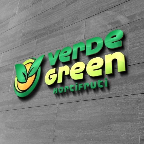 Verde Green | Criação de Logo Para Alimentos & Bebidas