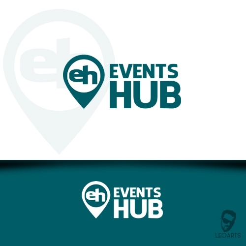 Events Hub | Criação de Logo Para Marketing & Comunicação