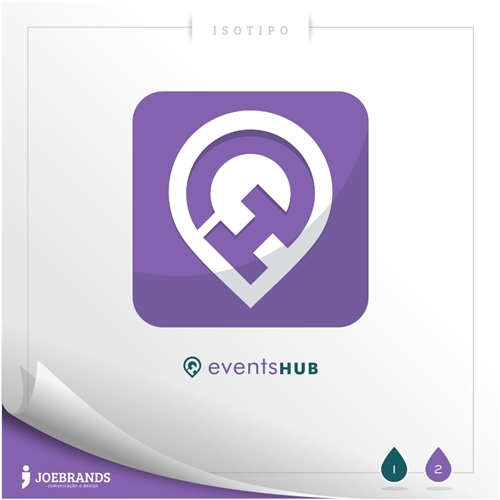 Events Hub | Criação de Logo Para Marketing & Comunicação