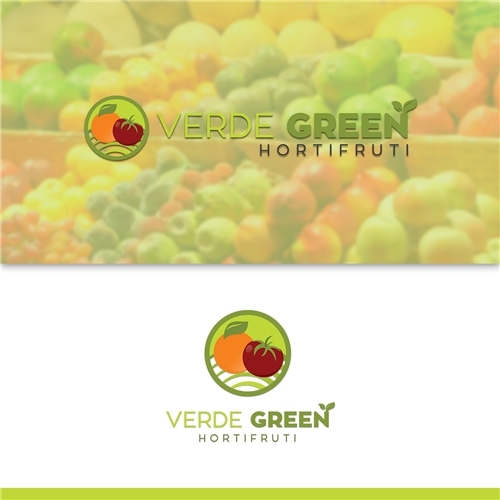 Verde Green | Criação de Logo Para Alimentos & Bebidas