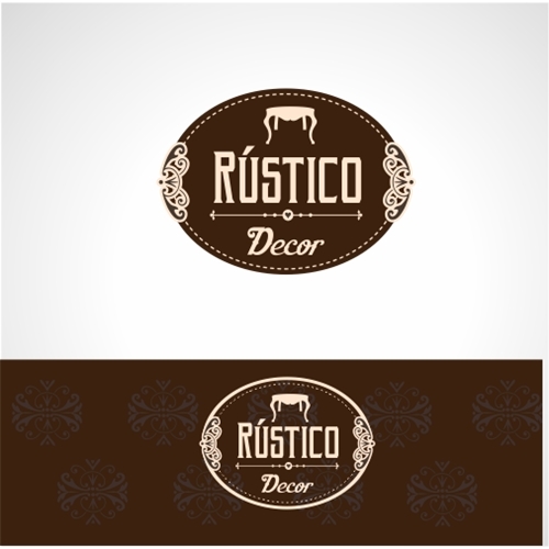 Rústico Decor | Criação de Logo Para Decoração & Mobília