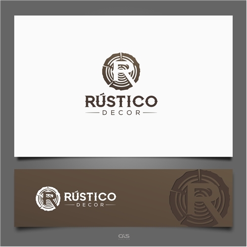 Rústico Decor | Criação de Logo Para Decoração & Mobília