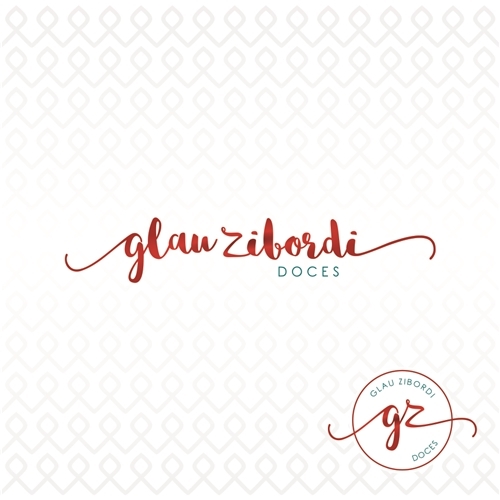 Glau Zibordi doces | Criação de Logo e Papelaria (6 itens) Para Ali...