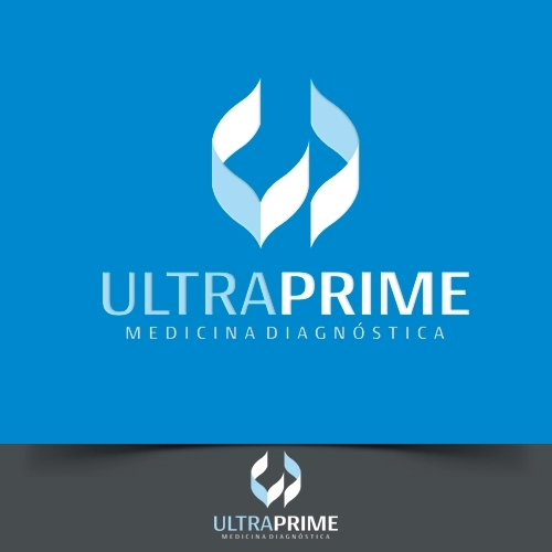 ULTRA PRIME ou ULTRA PRIME - MEDICINA DIAGNÓSTICA | Criação de Logo...