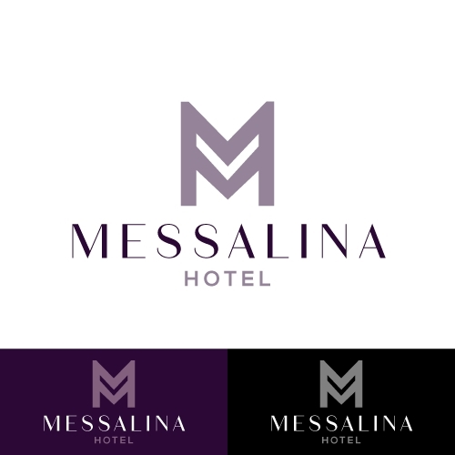 Messalina Hotel | Criação de Logo Para Viagens & Lazer