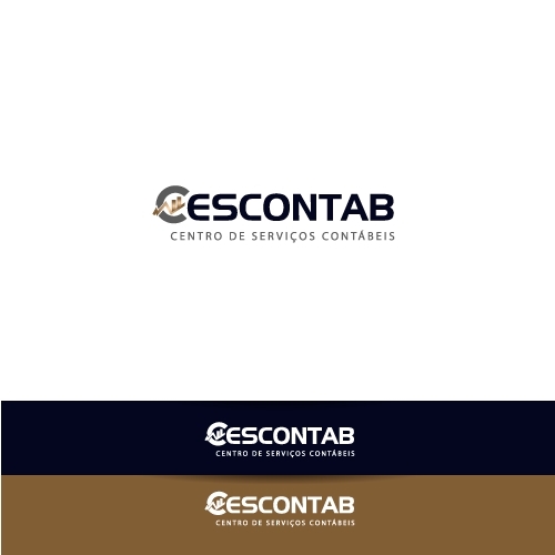 Cescontab Centro de Serviços Contábeis | Criação de Logo Para Conta...