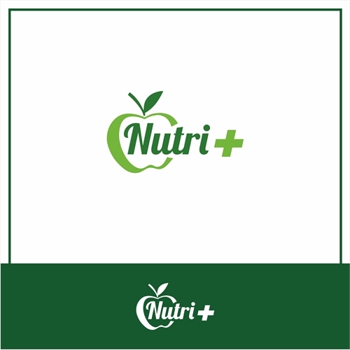 NUTRI + | Criação de Logo Para Saúde & Nutrição