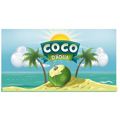 Coco d` Água | Criação de Logo Para Alimentos & Bebidas