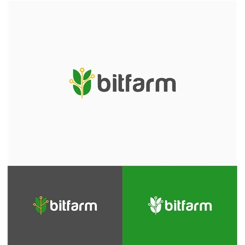 BitFarm | Criação de Logo Para Computador & Internet