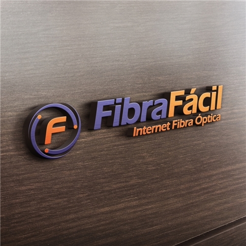 Fibra Fácil | Criação de Logo Para Computador & Internet