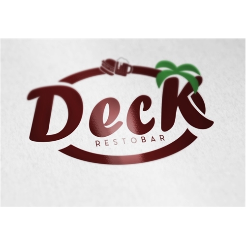 Deck RestoBar | Criação de Logo Para Alimentos & Bebidas