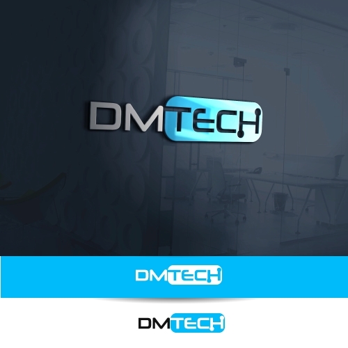DMTECH - Soluções em Tecnologia | Criação de Logo Para Tecnologia