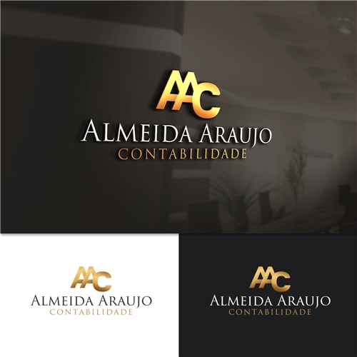Almeida Araujo Contabilidade | Criação de Logo Para Contabilidade
