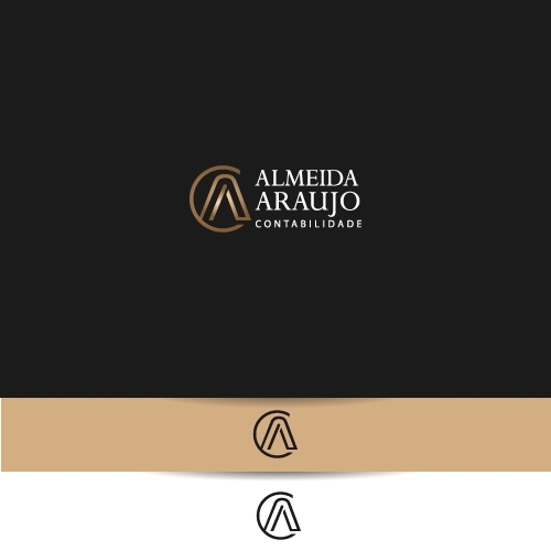 Almeida Araujo Contabilidade | Criação de Logo Para Contabilidade