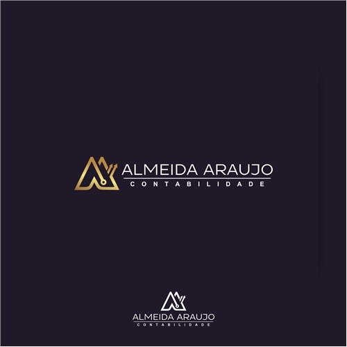 Almeida Araujo Contabilidade | Criação de Logo Para Contabilidade