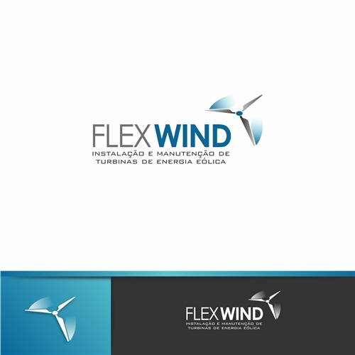 Flex Wind | Criação de Logo e Papelaria (6 itens) Para Outros