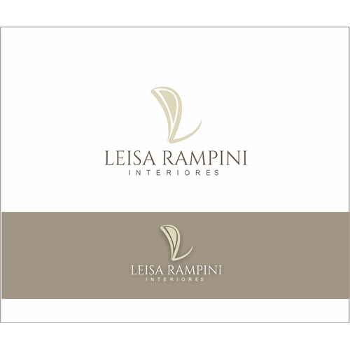 Leisa Rampini Interiores | Criação de Logo e Papelaria (6 itens) Pa...