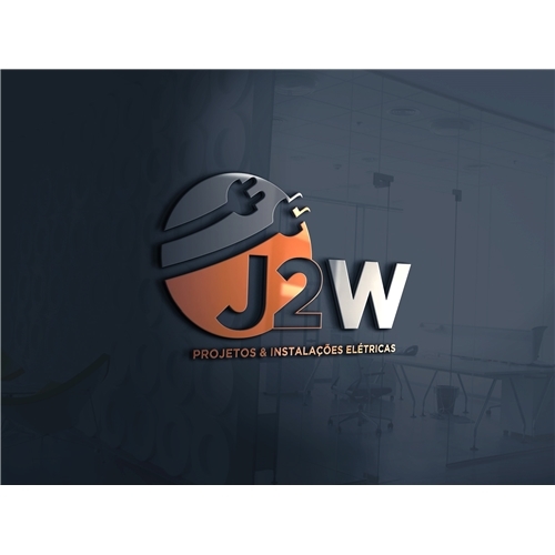 J2W Engenharia elétrica | Criação de Logo Para Outros