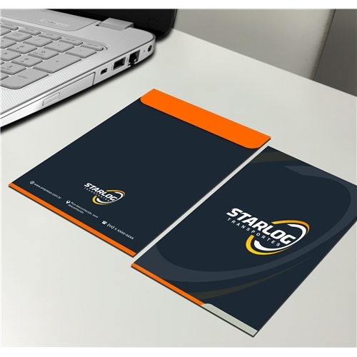 Starlog Transportes | Criação de Logo e Papelaria (6 itens) Para Lo...