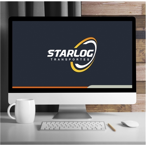 Starlog Transportes | Criação de Logo e Papelaria (6 itens) Para Lo...