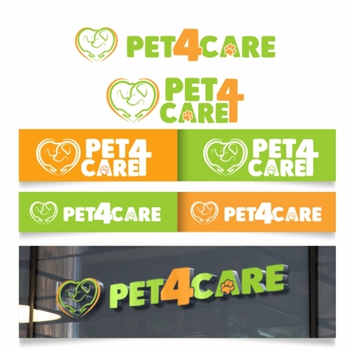 PET4CARE | Criação de Logo Para Animais